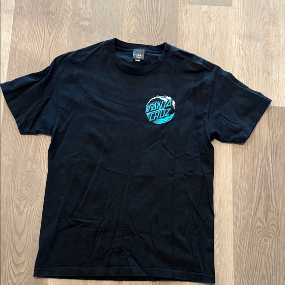 Santa Cruz Skateboards | Shirts | Santa Cruz Skateboards Black And Blue ...